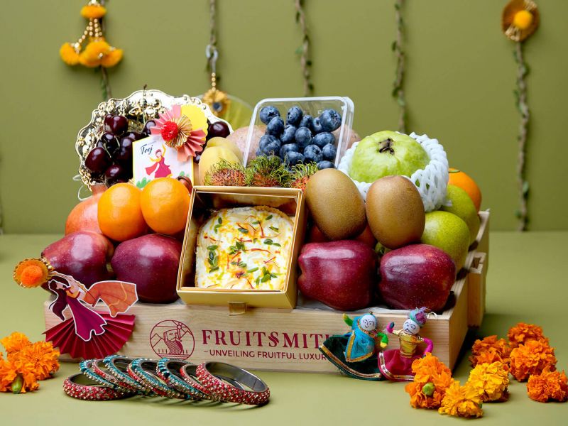 Buy Best Teej Hampers Online at Best Prices | Fruitsmith