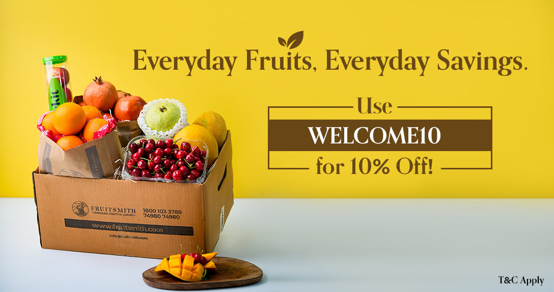 Buy Fresh Fruits Online at Best Rates in Delhi NCR - Fruitsmith